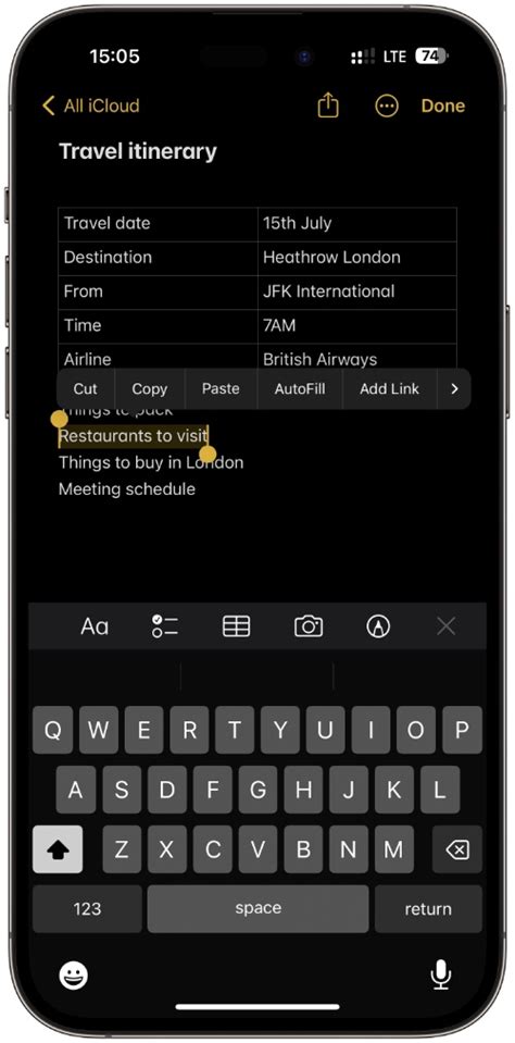 How To Add Links To Other Notes In IOS S Notes App IOS Hacker