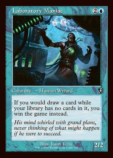 Laboratory Maniac Mtg Innistrad Remastered 359 English Magic