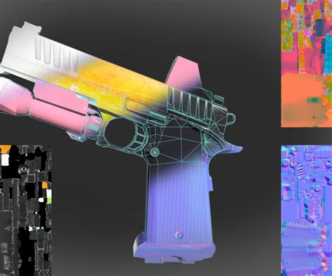 Artstation Staccato P 2011 Game Assets