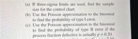 Solved 26 A Fraction Nonconforming Control Chart With