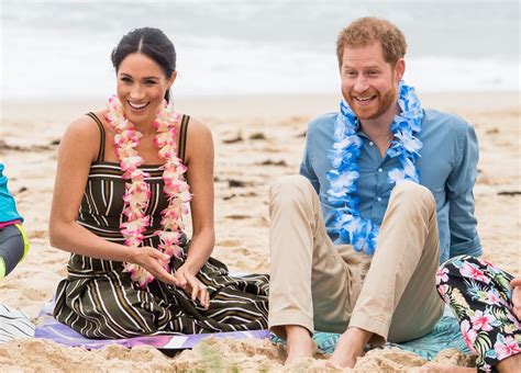 Meghan Markle Is An Island Goddess In 66k Beach Dress On Secret