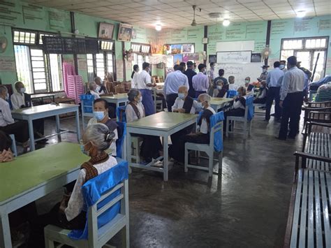 ပဲခူးတိုင်းဒေသကြီးဝန်ကြီးချုပ် ဦးမျိုးဆွေဝင်းနှင့်အဖွဲ့ နတ်တလင်းမြို့ ရ