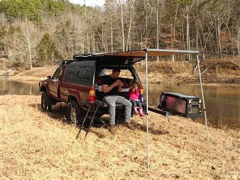 Truck Camper Awning How To Install A Rear Awning For Truck Camping Take The Truck