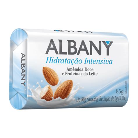 Sabonete Duzia Barra Albany Feminino Azul 85g