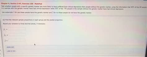 chapter 6 section 3 ht exercise 158 mathpad test whether people