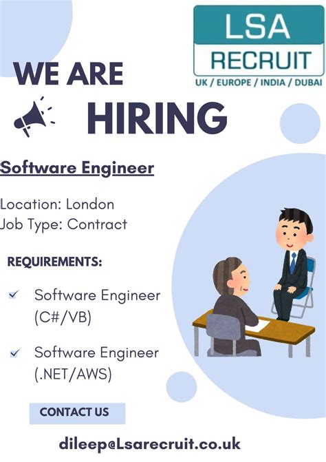 Dotnet Aws Vb Pyton London Contract Hiring Openings Hiringnow Dileep Kumar Singh