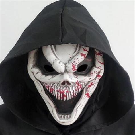 Horrible Scream Mask Bleeding Ghost Face Mask