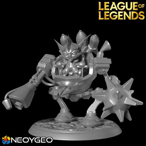 Stl File Rumble League Of Legends 🦸 ・template To Download And 3d