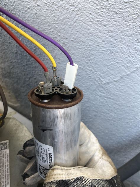 Air Conditioner Capacitor Wiring Ac Capacitor 355 440vac Motor Run