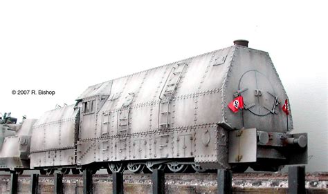 Modelcrafters Wwii German Armored Trainbp42 Showing The Br57 Armored
