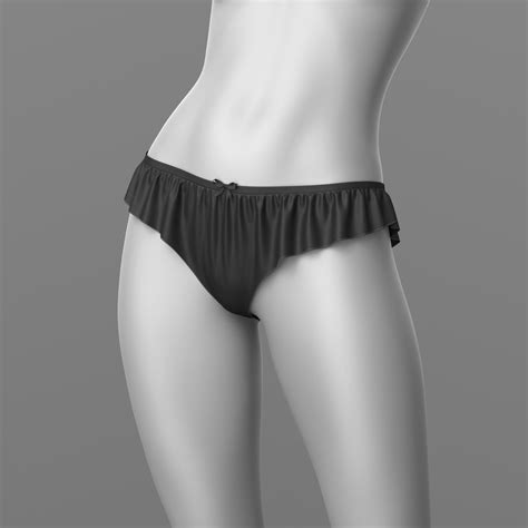 Panties Flouncy G8 Female ⋆ Freebies Daz 3d