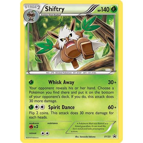 Shiftry Xy23 Holo Drag Candy