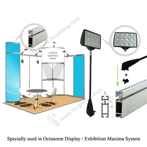 Octanorm Display Lights Octanorm Lighting And Fixtures