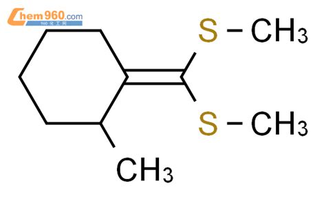 56772 72 6 Cyclohexane 1 [bis Methylthio Methylene] 2 Methyl 化学式、结构式、分子式、mol、smiles 960化工网