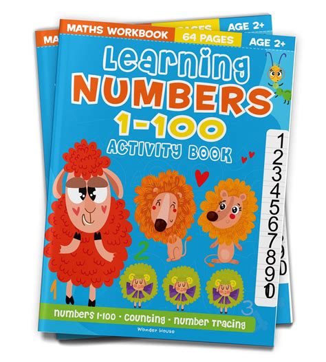 learning numbers 1 100 activity book fun early learning and