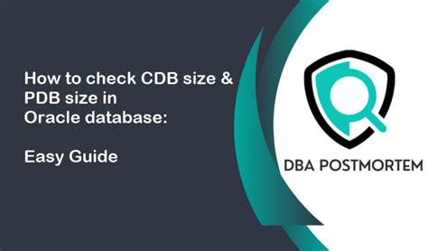 Check Cdb Size And Pdb Size In Oracle Database Easy Guide