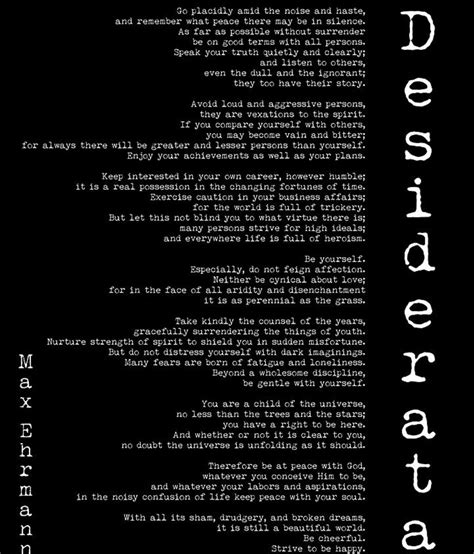 Desiderata By Max Ehrmann Black Tapestry By Georgia Clare Pixels Merch