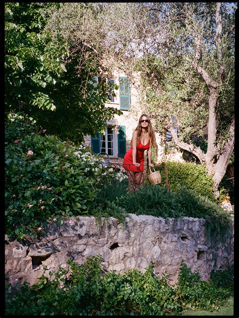 Charlotte Ruby Red Knitted Mini Dress Réalisation Par Uk