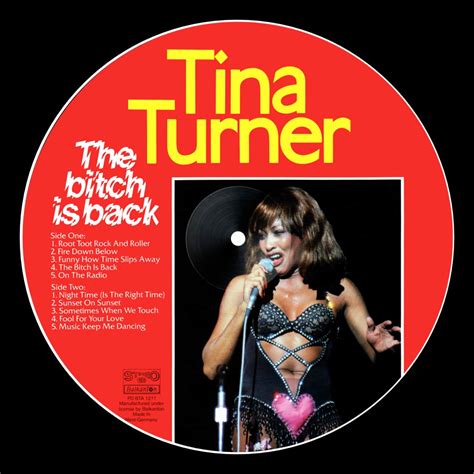 The Bitch Is Back Tina Turner