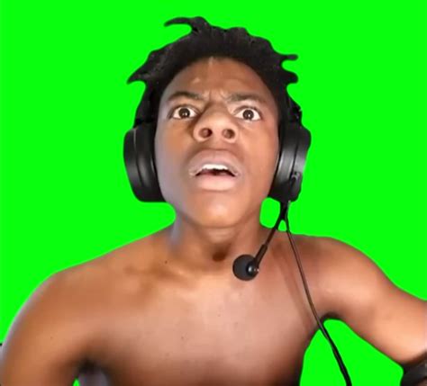 Ishowspeed Who The Fuck Is Giga Nigga Meme Green Screen Creatorset