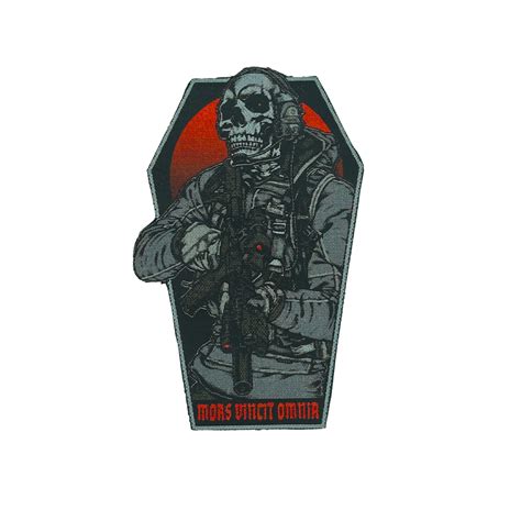 Mors Vincit Omnia Patch Askeri Malzeme And Kamp Ürünleri Asker Marketi