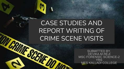 Crime Scene Documentation Sketching Ppt