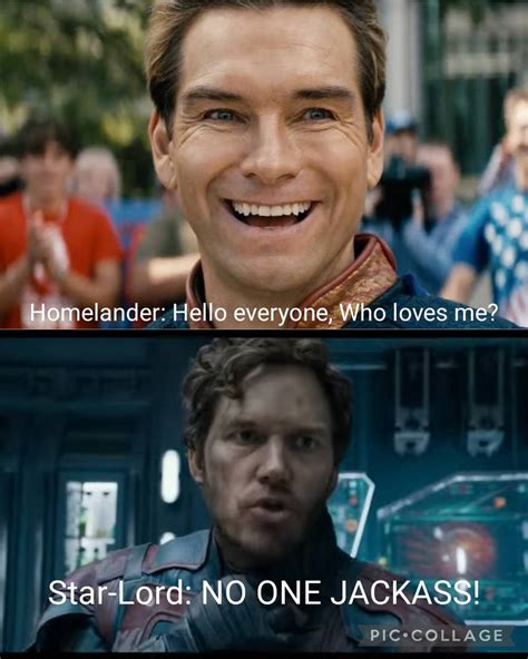 Star Lord Calls Homelander A Jackass By Artydoespictures On Deviantart