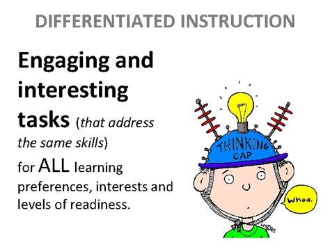 Differentiated Instruction Ideas Taken From Student Success Differentiated