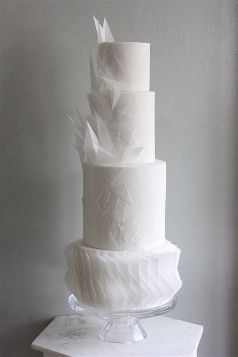 42 Chic And Contemporary White Wedding Cakes