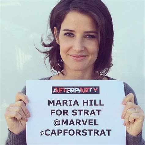 Cobie Smulders Ovarian Cancer Battle Actress Opens Up