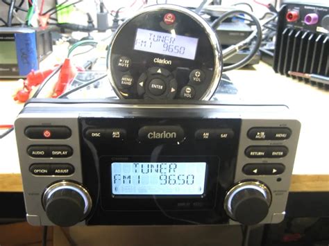 Clarion Cmd6 Marine Boat Stereo Head Unit Amfm Cd Max Marine Electronics