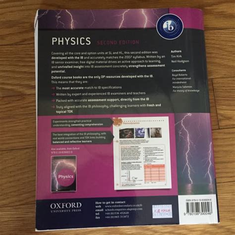 Ib Physics Course Companion Reserved Hobbies And Toys Books