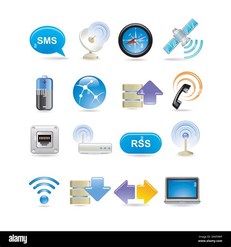Wireless Icon Set Stock Vector Image And Art Alamy
