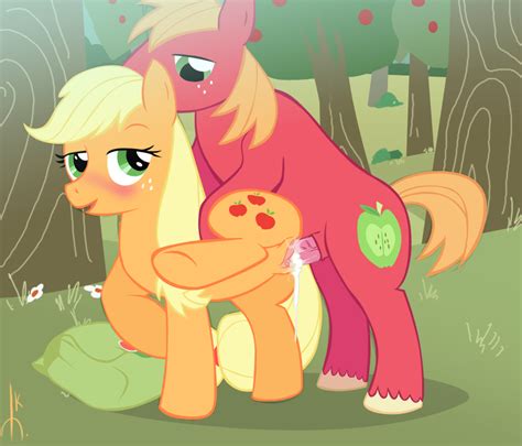 Rule 34 Apple Applejack Mlp Backpack Big Macintosh Mlp Blush Cum
