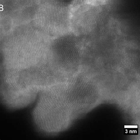 Example Of Lattice Imaging Of Tio2 Rutile A Bright Field Micrograph Download Scientific