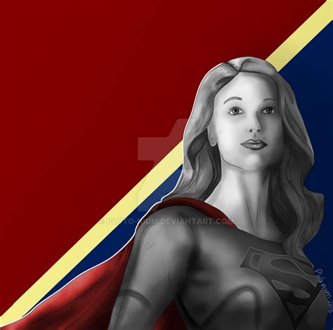 Supergirl Melissa Benoist By Pluto Nium On Deviantart