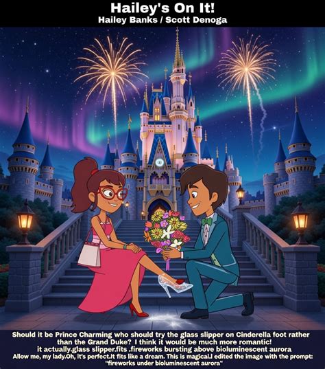 Hailey Banks X Scott Denoga Glass Slipper By Chris00288 On Deviantart