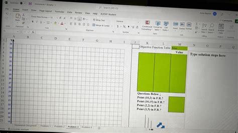 solved problem 3 solve the optimization problem using the