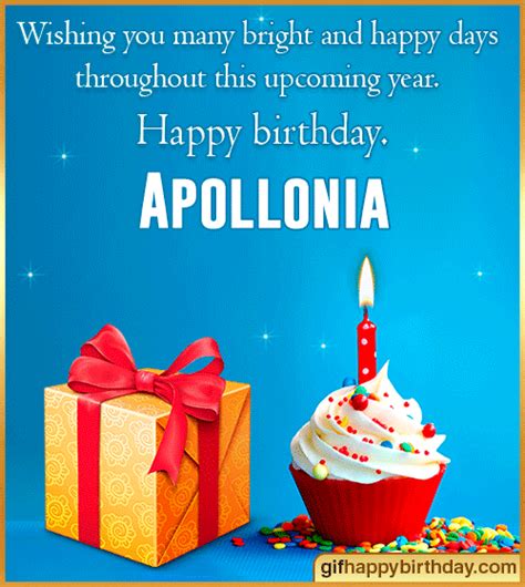 Wish Happy Birthday S With Name Apollonia