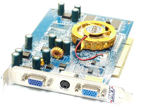 Pny Verto Nvidia Geforce Fx 5200 128mb Ddr Dual Vga Pci Video Card Gf05200pud110