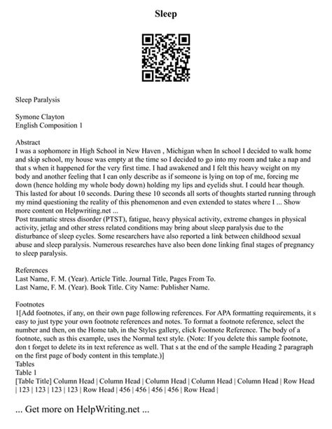 9 Article Summary Templates Pdf Doc F Pdf