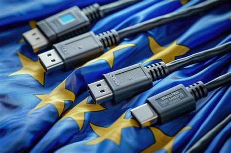 Premium Photo New Eu Law Mandates Universal Usb C Charging Cable