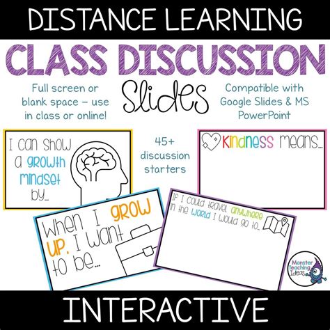 Interactive Class Discussion Prompts