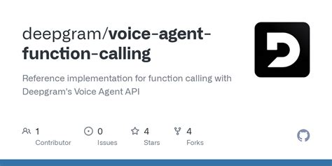 Github Deepgramvoice Agent Function Calling Reference