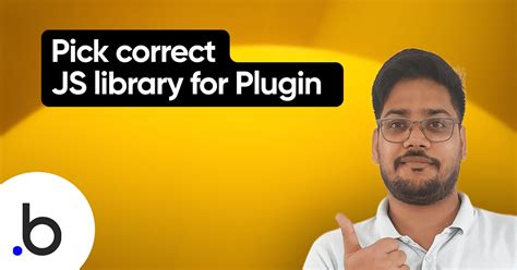 Choose Right Js Library Bubble Plugin Building