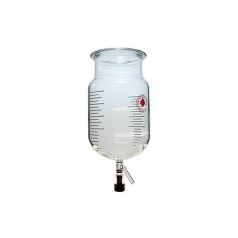 Duran 6447 12 Cylindrical Flask Flange 3000ml 60mm Lab Equipment Depot