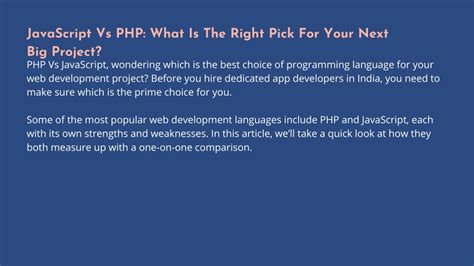 Ppt Difference Between Javascript And Php Powerpoint Presentation