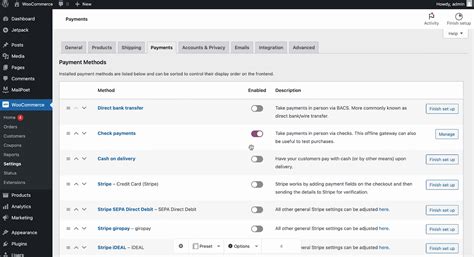 如何设置 Wordpress 支付网关？ Wpade