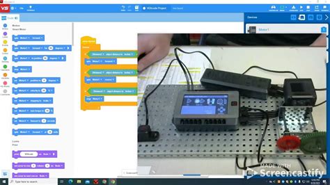 vex v5 distance sensor set up and programming youtube
