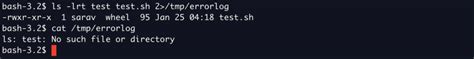 What Is STDOUT And STDERR In Linux Echo To STDERR
